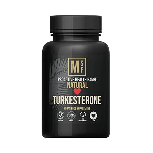 Turkesterone with Piperine for Max Absorption | (1000mg) Serving | 60 ...