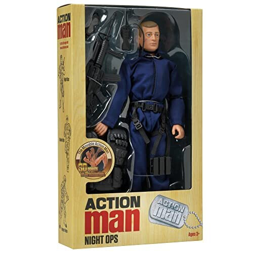 Action Man Night Ops 12” Figure with Accessories 30 points of ...