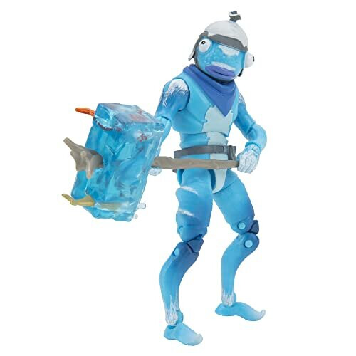 Fortnite Solo Mode Figure & Upgrade Shark Collectible Accessory Set ...