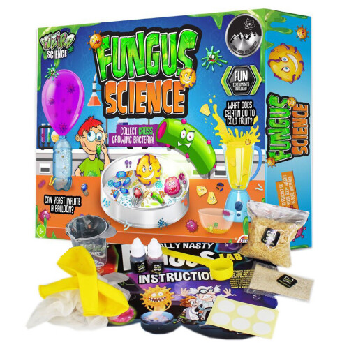 Weird Science Fungus Lab - Make Dripping Slime / Vomit / Belly Burp ...