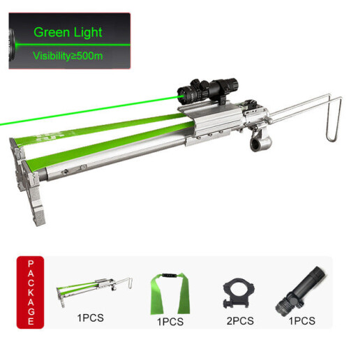Powerful Slingshot Folding Telescopic Rod High-precision Tactical Laser ...