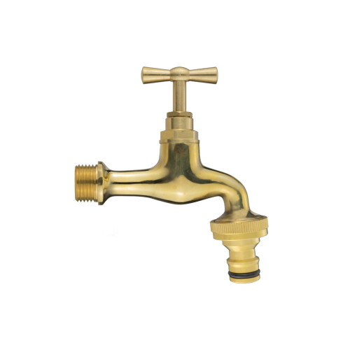 Outdoor Garden Brass bib tap 1/2"BSPM inlet connection on OnBuy