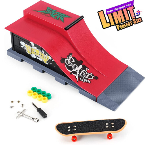 Mini Fingerboard Deck Skate Park Ramp kit Finger Board Ultimate Parks on OnBuy