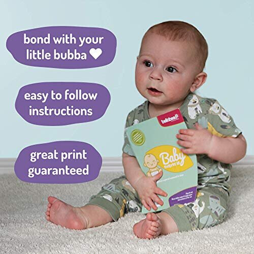 Six Sheet Baby Hand and Foot Print Kit with one inkless towelette ...