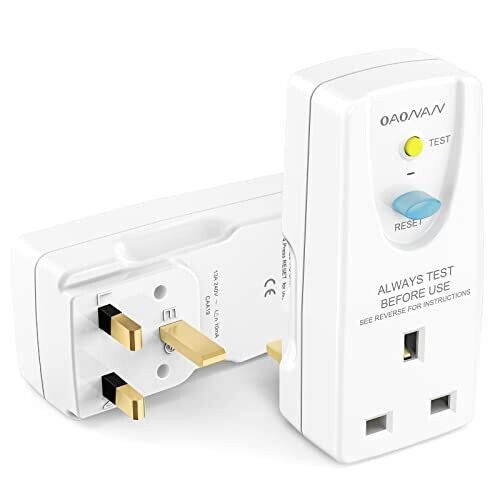 OAONAN RCD Plug Safety RCD Adaptor, Lifetime Warranty, UK British ...