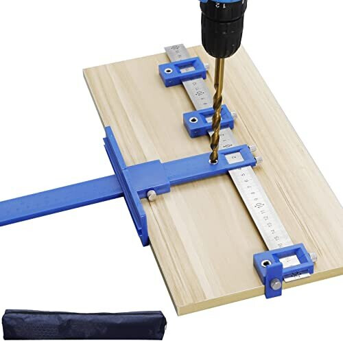 Punch Locator Drill Guide for Cabinet,Adjustable Door Handle Jig,40cm ...