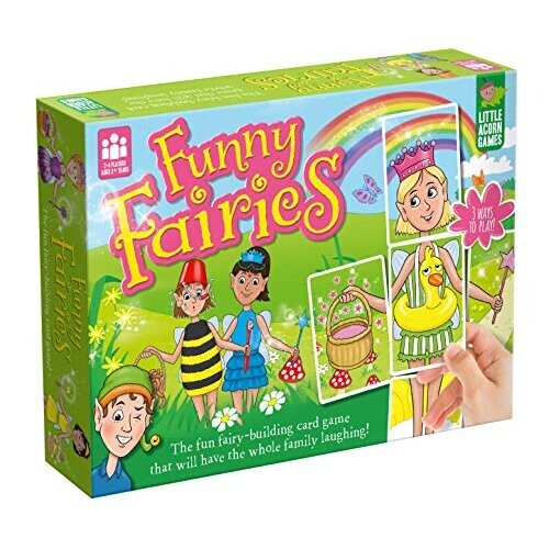 Little Acorn Games AWARD-WINNING Funny Fairies Family Board Game for ...