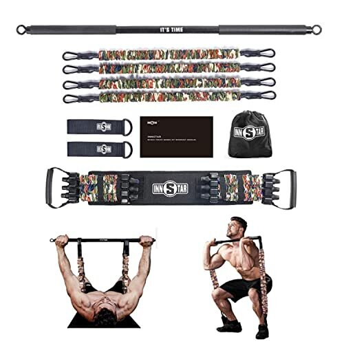 INNSTAR Gym 3.0 Improved Portable Home Gym Training Set,Adjustable ...