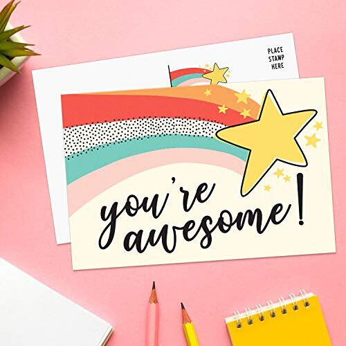 Sweetzer & Orange You Are Awesome Cards Postcards Pack (60 Post Cards ...
