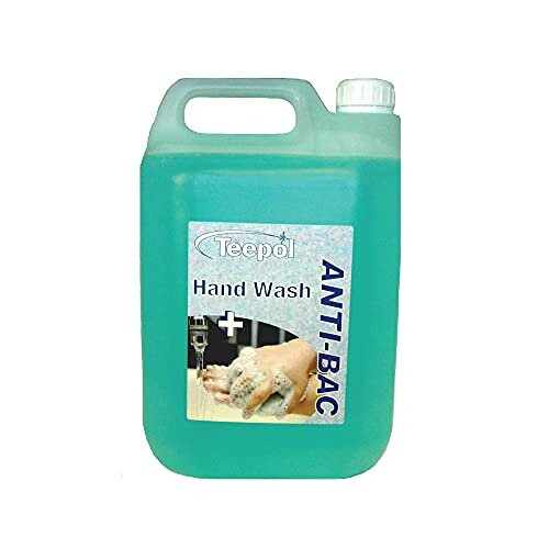 Teepol Anti-Bacterial Hand Wash - Luxury, Lightly Scented Hand Cleaner ...