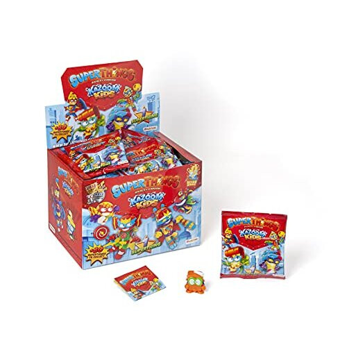 SUPERTHINGS Kazoom Kids – Box of 50 x One Packs with figures from the ...