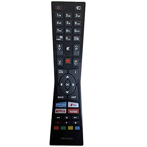NEW Replacement JVC RM-C3338 RC43101P Remote Control for JVC Smart TVs with Fplay YouTube ...
