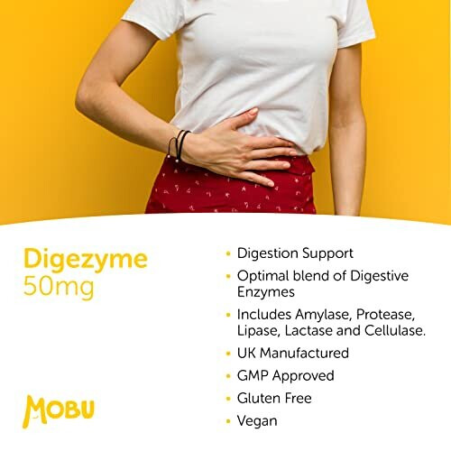 Digestive Enzymes 120 Tablets | Contains Digezyme, Amylase, Lactase, Lipase | Gut Health ...