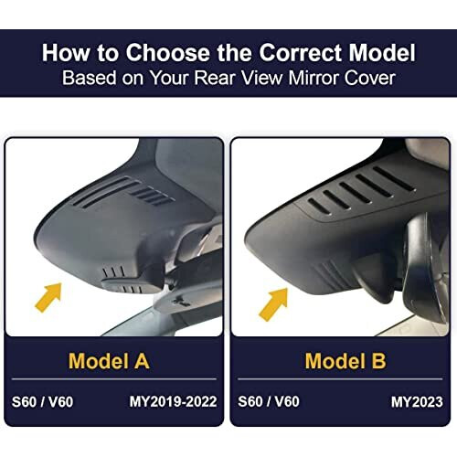 FITCAMX Dash Cam Suitable for Volvo S60 V60 2022 2021 2020 2019 T5 T6 ...