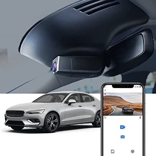FITCAMX Dash Cam Suitable for Volvo S60 V60 2022 2021 2020 2019 T5 T6 ...