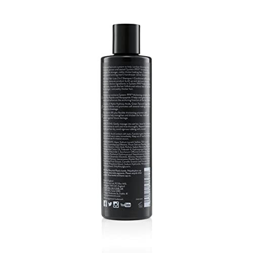 MR Jamie Stevens Anti Hair-Loss 2 in 1 Shampoo and Conditioner, with ...
