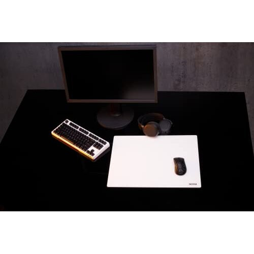 SkyPAD Glass 3.0 XL Gaming Mouse Pad with Text Logo | Professional ...