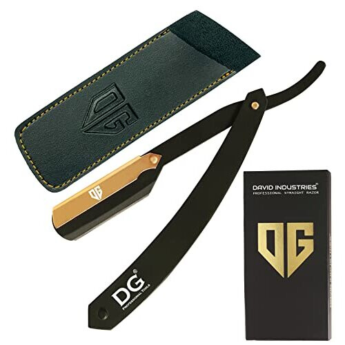 DG Cut Throat Razor Kit - 24k Gold Plated Swing Lock with Matt Royal ...