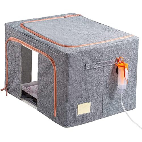 TRKRVAK Puppy Incubator, 100L Pet Atomization Oxygen ICU Box, Incubator ...