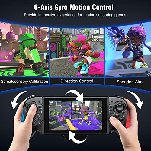 HASACOOL Switch Pro Controllers for Nintendo Switch/OLED, One-Piece Switch Controller ...