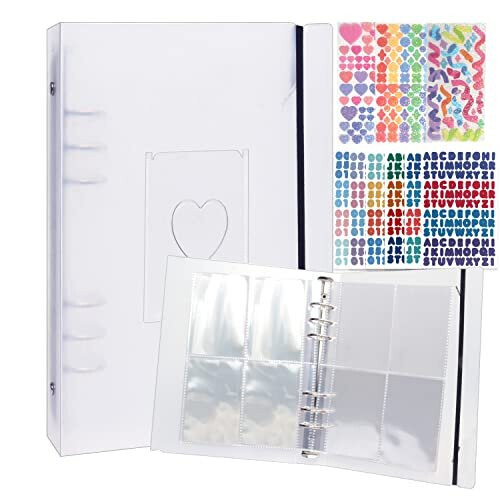 Photocard Kpop Binder A5 Ring Binder Kpop Photo Card Holder Book Clear ...
