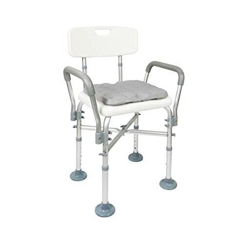 KMINA - Shower Chairs for the Elderly (330 lbs) with Double Reinforced ...