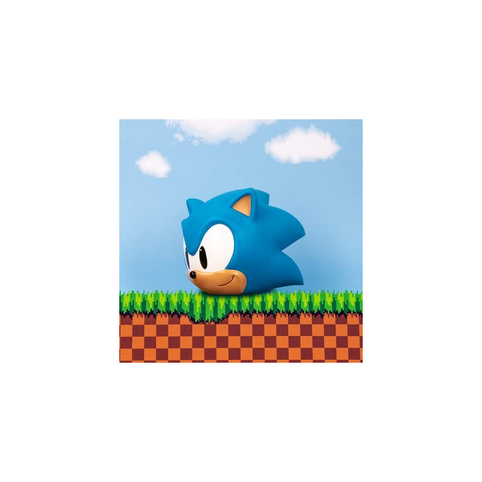 Sonic The Hedgehog Shaped Mood Light. Bedroom Night Light. Soft Glow ...