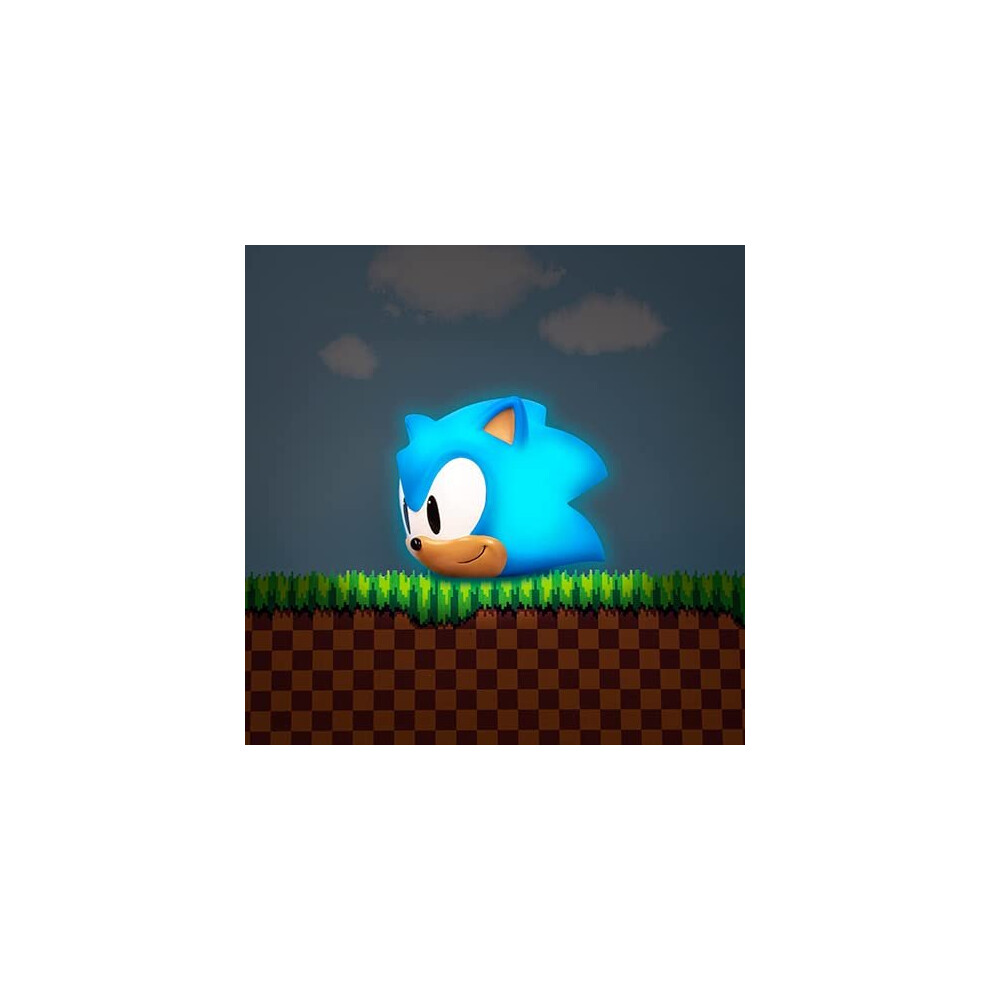 Sonic The Hedgehog Shaped Mood Light. Bedroom Night Light. Soft Glow ...