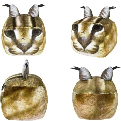 Jevrpley Floppa Plush, Floppa Toy Plush Stuffing, 6.5 Inches Big Floppa ...