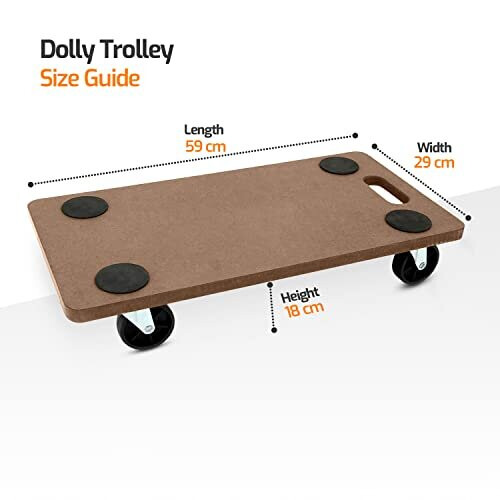 Dolly Trolly-Moving Hand Trolley-Dollies 200KG capacity-Dollies Heavy Duty Trolley On Wheels ...