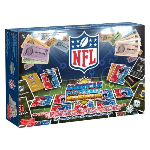NFL Board Game By Football Billionaire Board Games | Family Board Games ...
