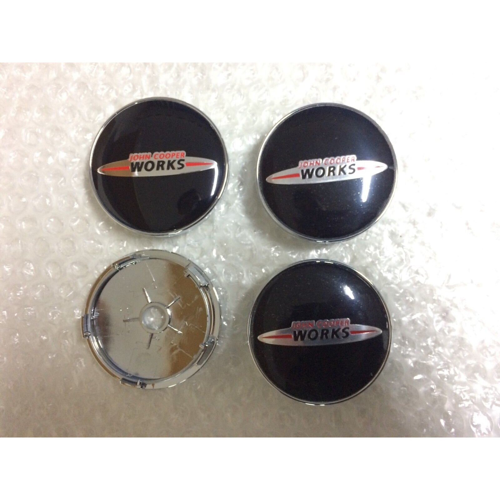 Mini JCW John Cooper Works Wheel Center Caps Alloy Logo Center Hub Cap ...
