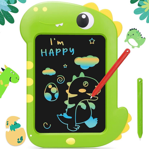 Dinosaur LCD Writing Tablet Kids Drawing Board Doodle Magic Erasable on ...