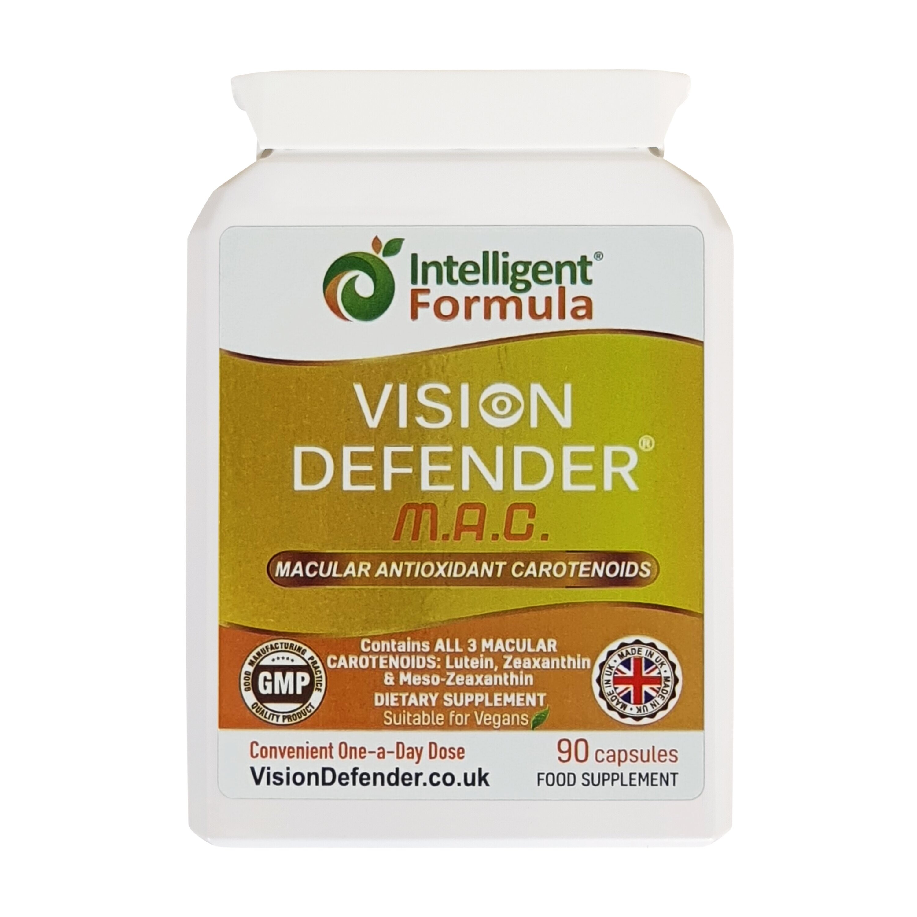Vision Defender MAC Carotenoid Supplements - 90 Capsules on OnBuy