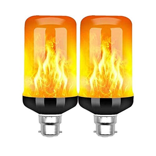 pzcvo Led Flame Effect Light Bulb Led Flame Effect Fire Light Bulbs Led ...