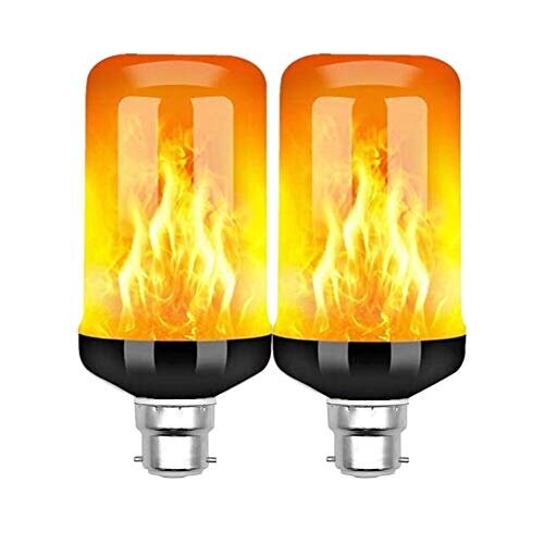 pzcvo Led Flame Effect Light Bulb Led Flame Effect Fire Light Bulbs Led ...