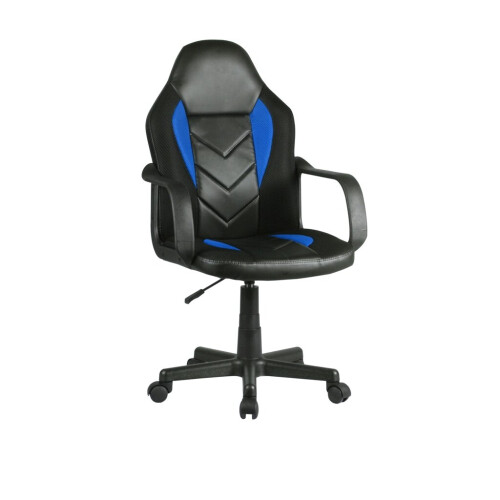 (Blue) Gaming Desk Office Computer Chair Swivel Furniture Home Height ...