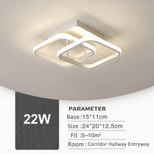 Modern Minimalist LED Ceiling Light Corridor Ceiling Lamp for Home Liv ...