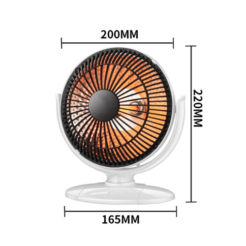 200W Mini Portable Silent White Air Heater Electric Heater on OnBuy