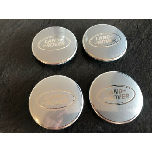 Range Rover L405 Silver 63Mm Land Rover Alloy Wheel Centre Caps Set Of ...