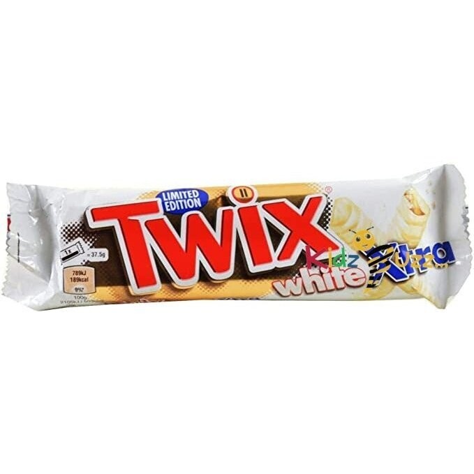 Twix Xtra White Chocolate Biscuit Twin Bars - Pack of 24 x 75G on OnBuy
