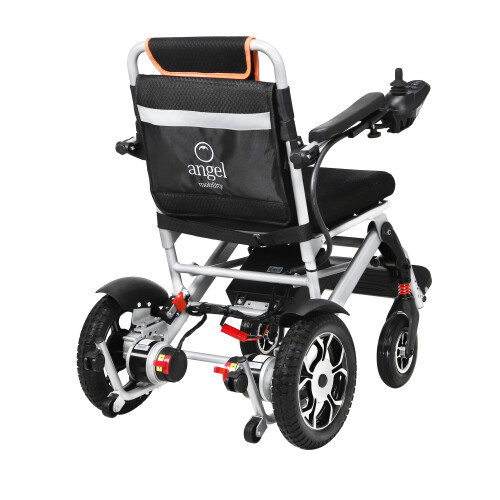 Angel Mobility Electric Lightweight Folding Power Wheelchair Mobility ...
