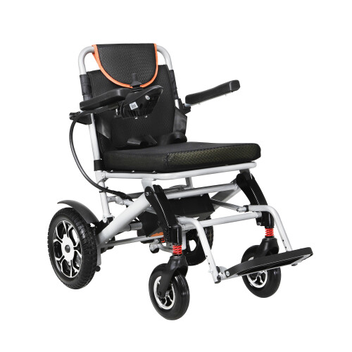 Angel Mobility Electric Lightweight Folding Power Wheelchair Mobility ...