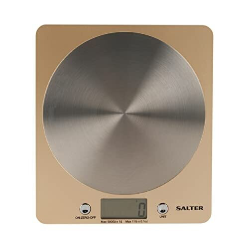 Salter 1036 OLFEU16 Disc Electronic Kitchen Scale, Digital Electric ...