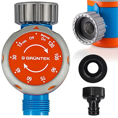 GR?NTEK Mechanical water timer for the tap, timer for easy automatic ...
