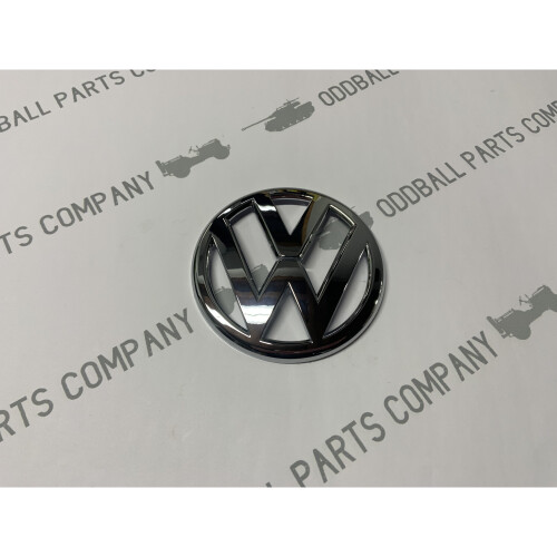 VW Golf MK5 Rear Badge Chrome Replacement Chrome Rear Badge 110mm on OnBuy