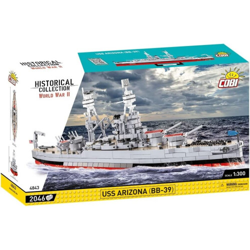 Cobi Toys Cobi World War II USS Arizona - 2050 Pieces on OnBuy