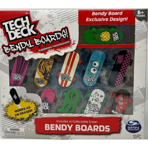 Tech Deck Bendy Boards 10-Pack on OnBuy