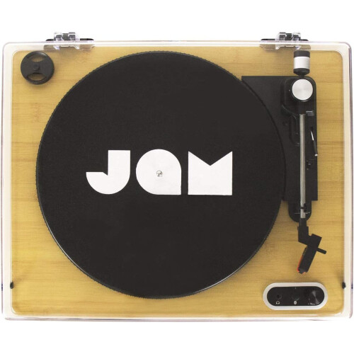 JAM Sound Stream Turntable, Portable Wireless Vinyl Record Player ...