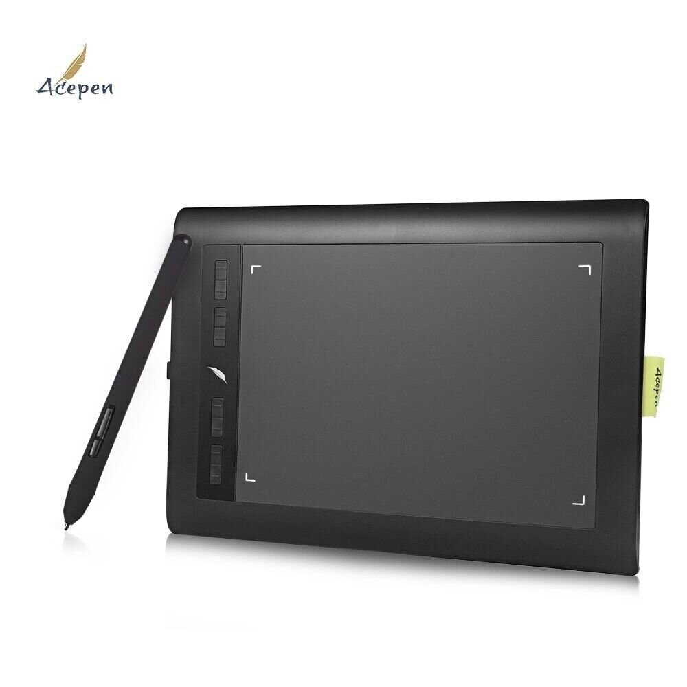 AP1060 Graphic Drawing Tablet 10 x 6 inch 8 Hot Keys with Passive pen ...